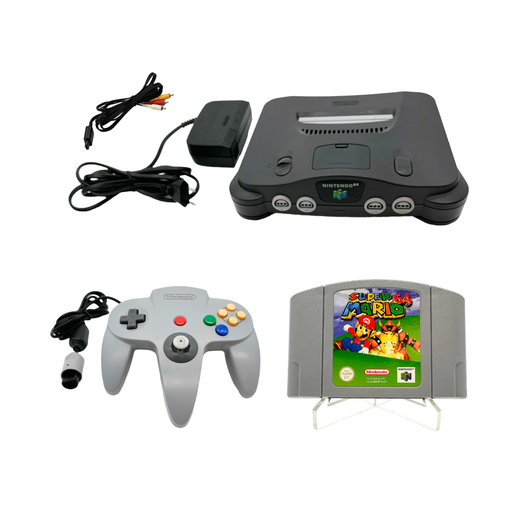 Nintendo 64 Super Mario Set – Replay Dealers